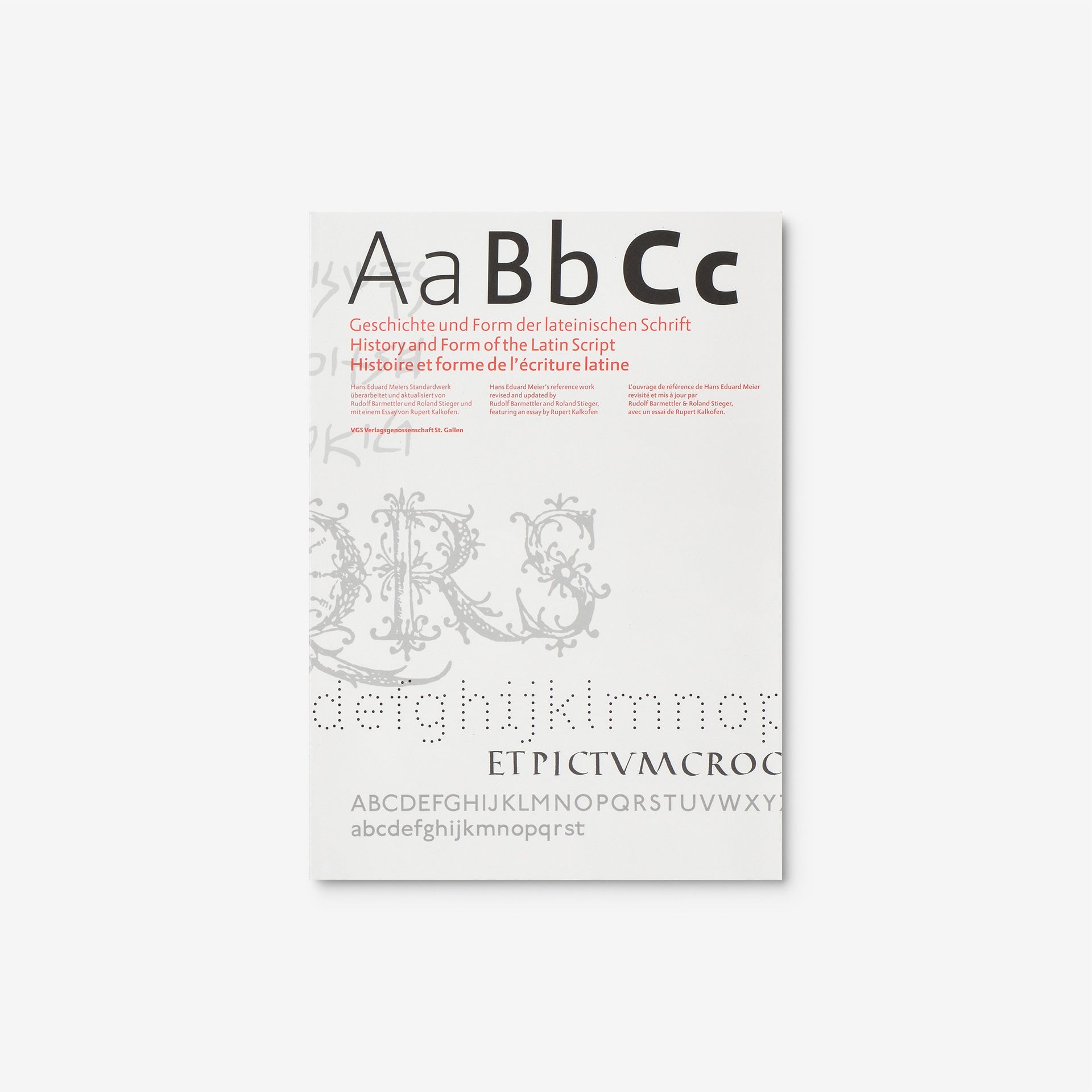 ABC - History and Form of the Latin Script | Graphic Design Books ...
