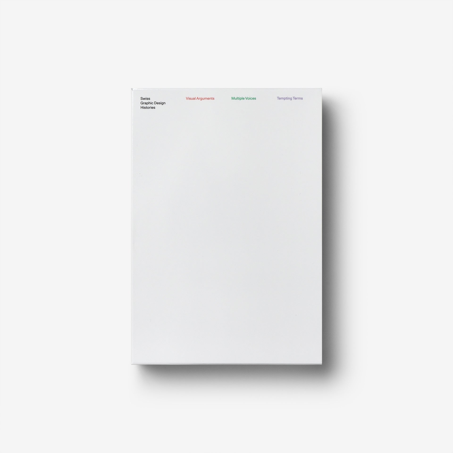 Swiss Graphic Design Histories | Graphic Design Books curated by North East