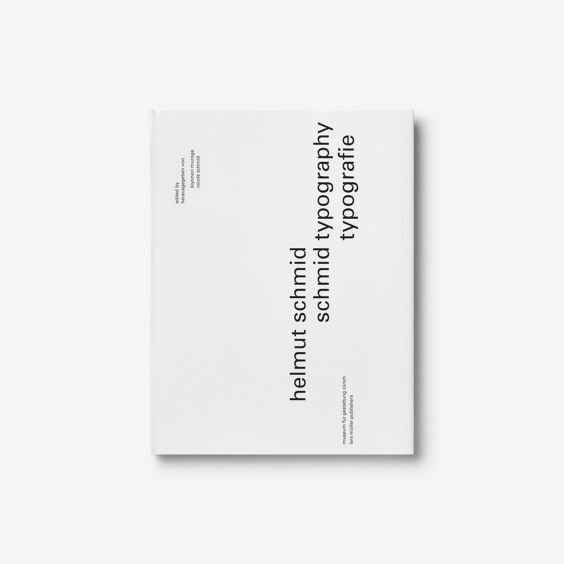 Helmut Schmid Typography | Graphic Design Books curated by North East